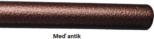 LGK garnýž kovová dvoutyčová Azur malý 300cm černá