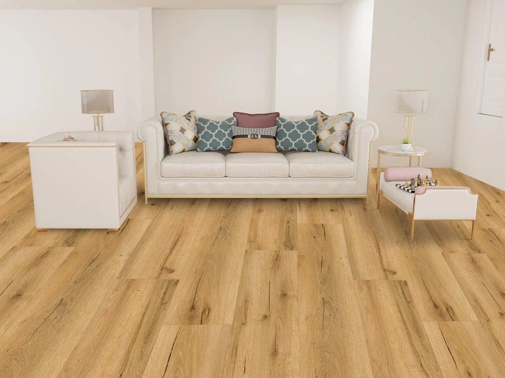 Tajima, Vinylová podlaha lepená Tajima Classic Ambiente XL 8018, 1219,2 x 228,6 mm