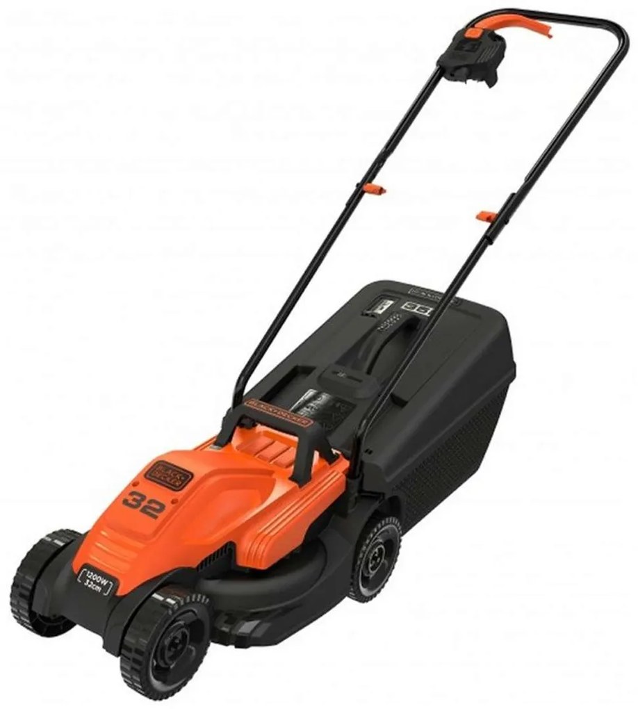 BLACK+DECKER - Elektrická sekačka na trávu 1200 W, záběr 32 cm BEMW451-QS