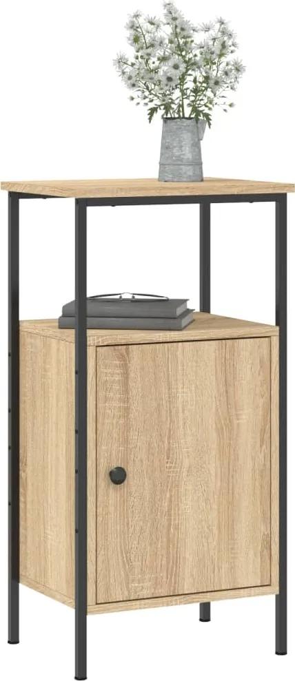 vidaXL Noční stolek 41 x 31 x 80 cm kompozitní dřevo [825925] Barva: Černá