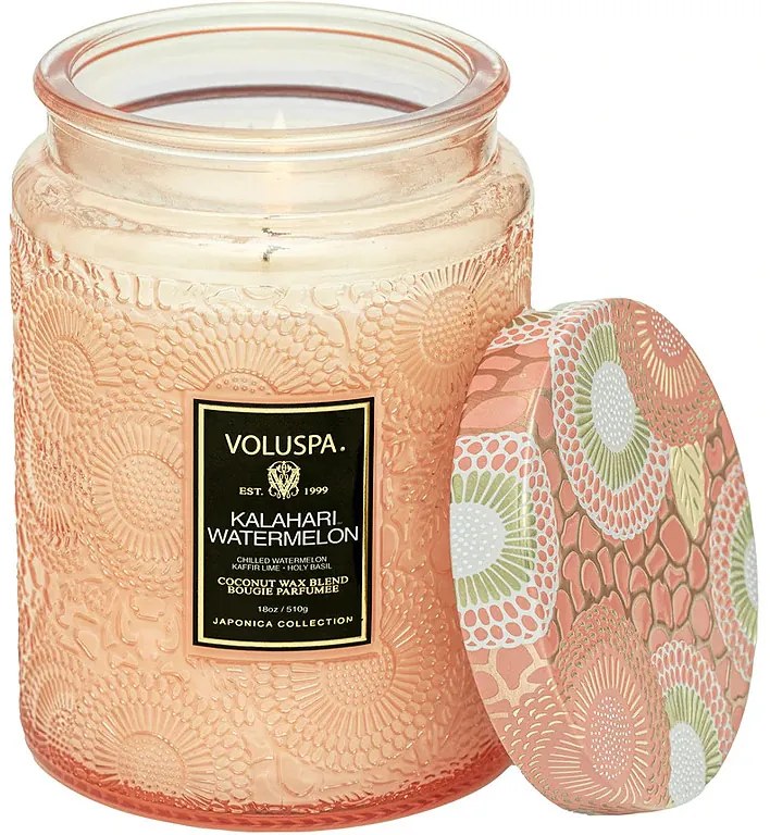 Voluspa – vonná svíčka Kalahari Watermelon (Vodní meloun), 510 g