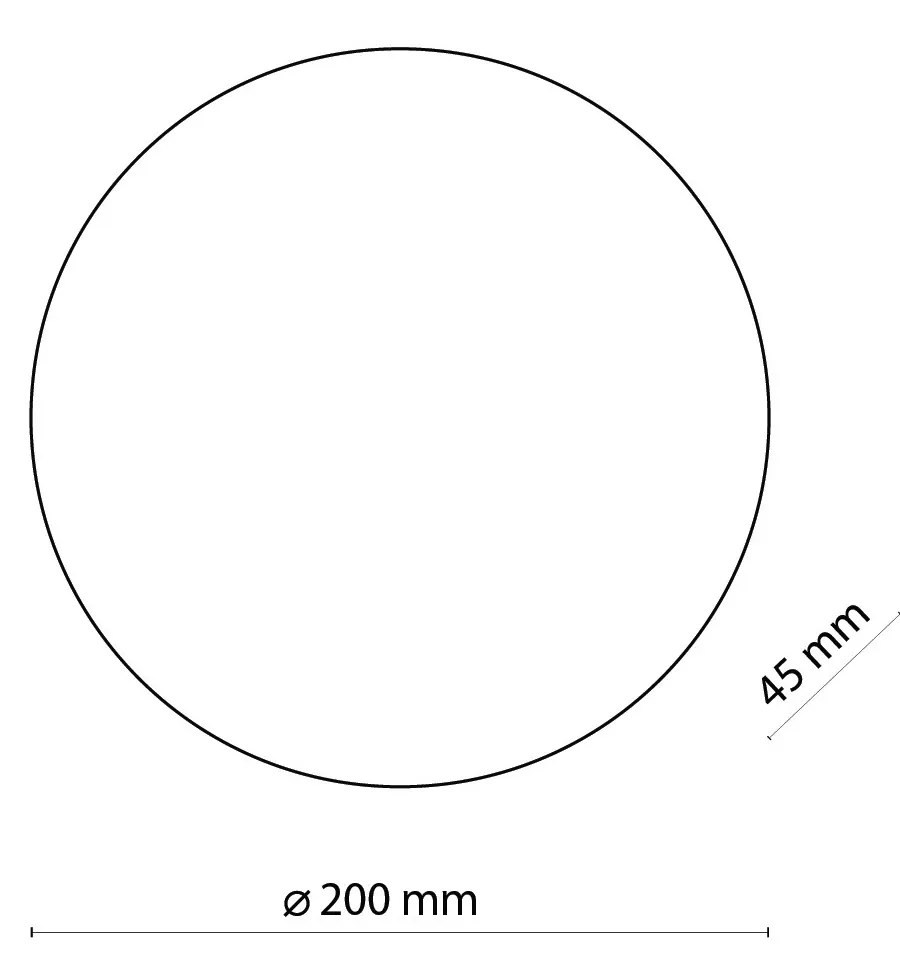 Nástěnné svítidlo TK LUNA 6012 černá