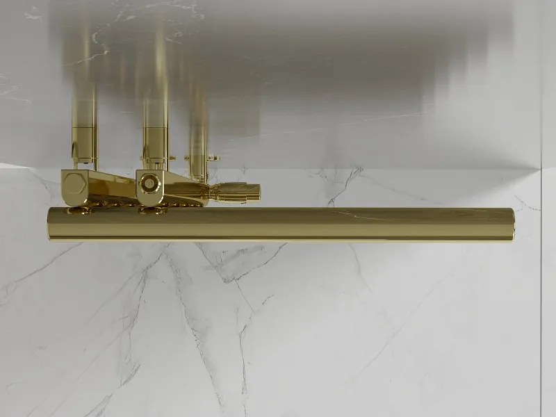 Mexen Jukon, topné těleso 988 x 500 mm, 364 W, zlatá lesklá, W116-0988-500-00-50