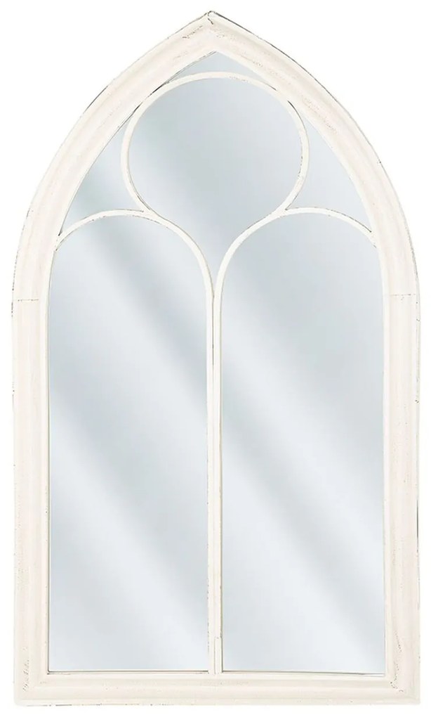 Nástěnné zrcadlo 62 x 113 cm, bílé TRELLY Beliani