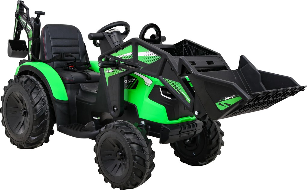 Ramiz Traktor s přívěsem 720-T zelený