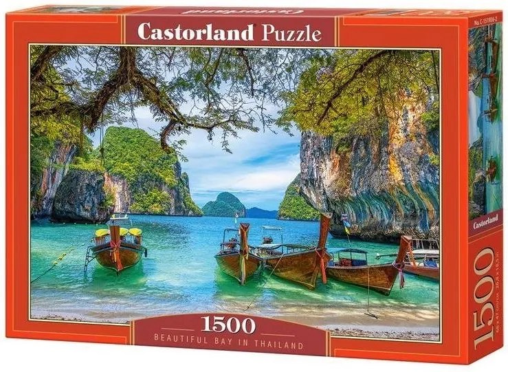 Castorland puzzle krásná zátoka v thajsku 1500 dílků
