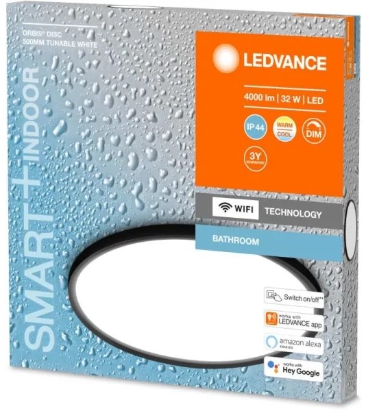 Ledvance-LED Stmívatelné koupelnové svítidlo SMART+ DISC LED/32W/230V Wi-Fi IP44