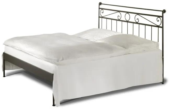Iron Art ROMANTIC kanape - kovaná postel pro rozměr matrace: 90 x 200 cm