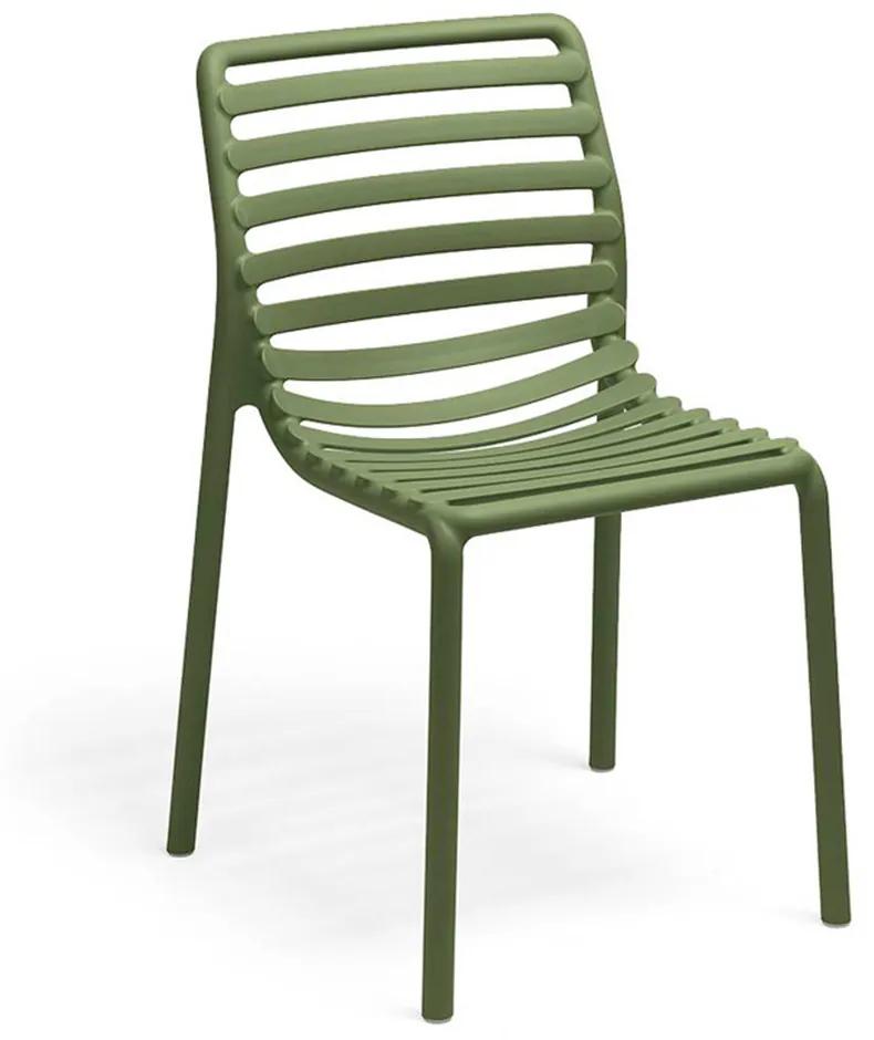 Nardi Plastová venkovní židle DOGA Odstín: Antracite - Černá