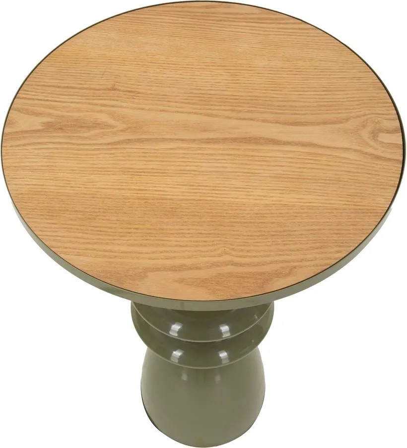 Kovový kulatý odkládací stolek ø 45,5 cm Metal Console – Mauro Ferretti