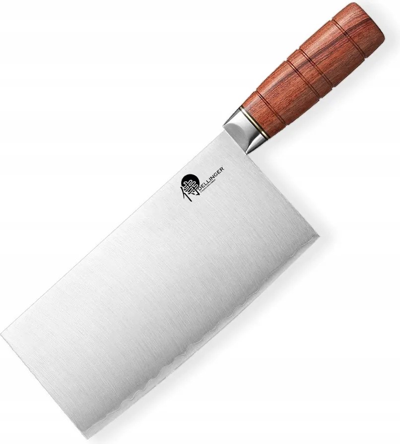 Čínský tradiční nůž Cleaver Red Wood 187 mm