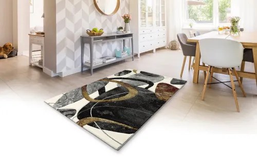 Koberce Breno Kusový koberec DIAMOND 24180/695, Vícebarevné, 140 x 200 cm