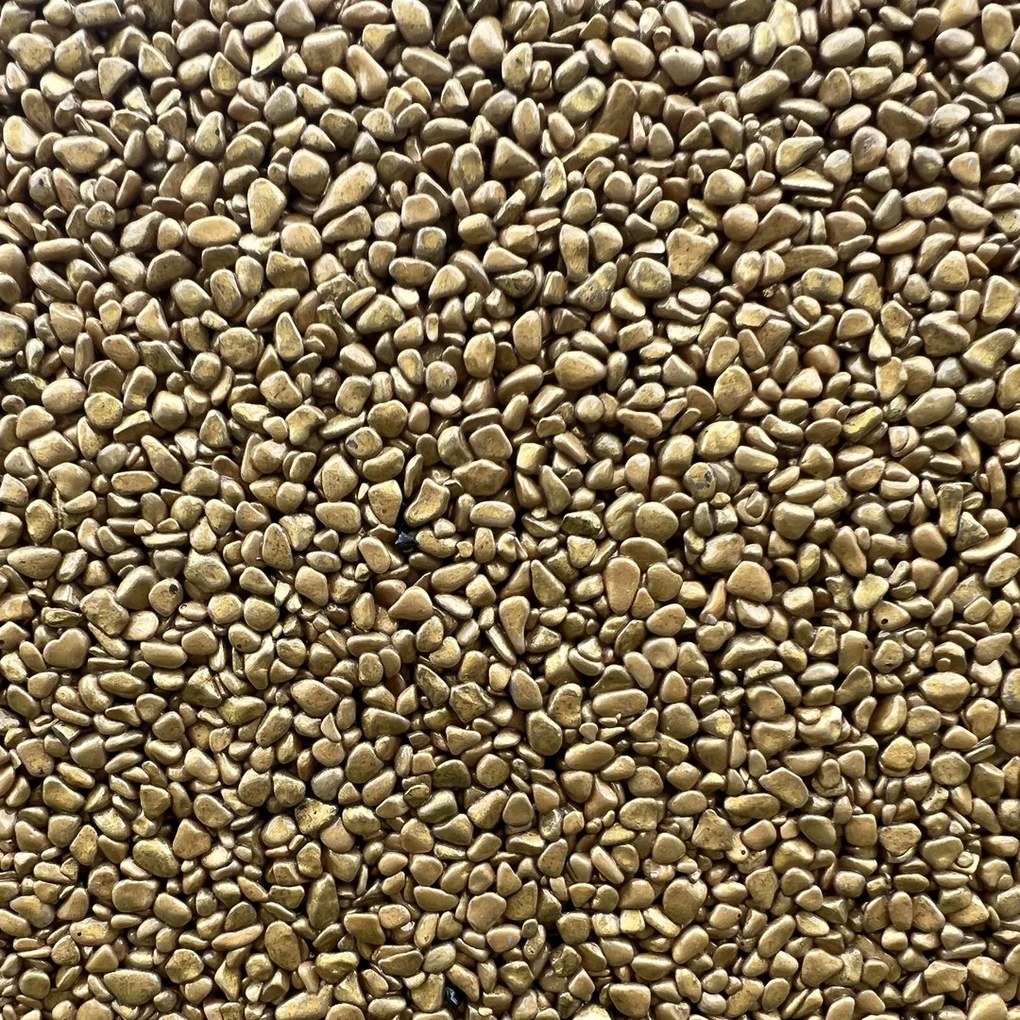 Báča Beton Kamenný koberec na stěnu Gold Frakce: Hrubá (4 – 8 mm), vydatnost setu 2,6 m², Doporučené použití v: exteriéru - akrylátové pojivo
