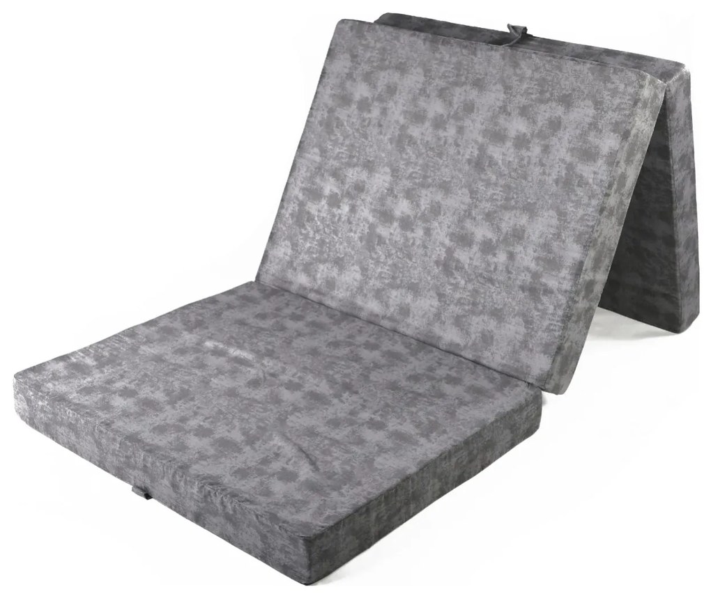 Sconto Skládací matrace MARMOR šedá