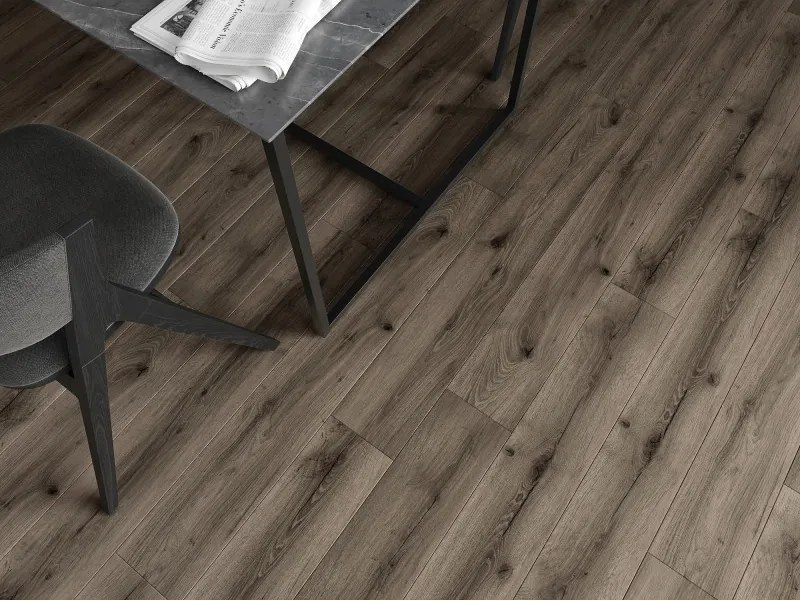 Mexen Sierra Vista vzorek vinylových panelů SPC 6,5 mm, podklad IXPE 1,5 mm, 4 V-drážka, Dub - F1004-S