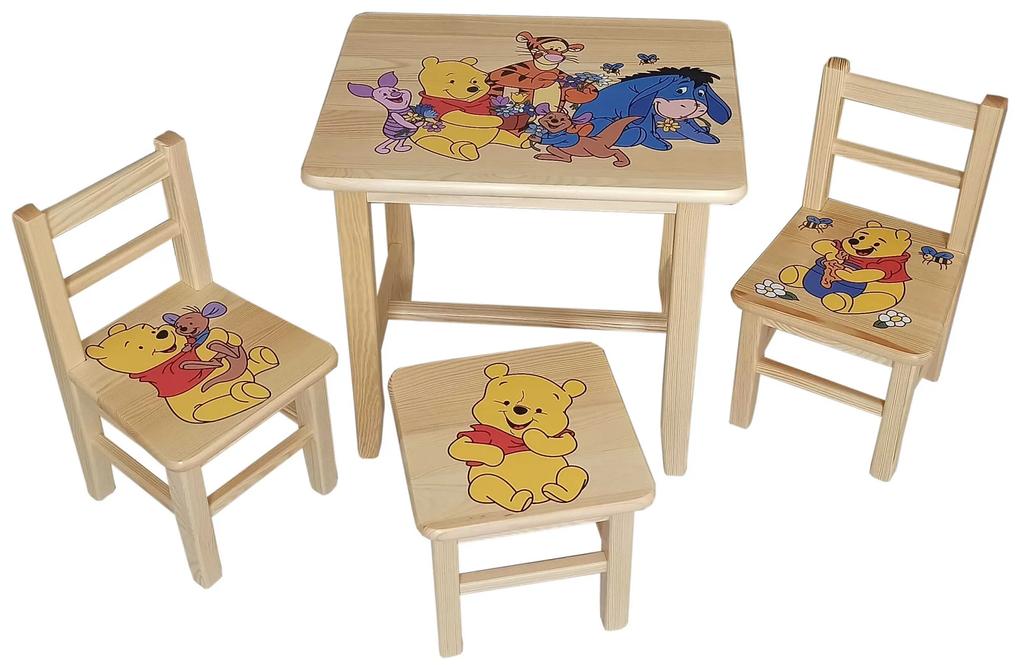 Prckůvsvět dětský Stůl s židlemi Pů