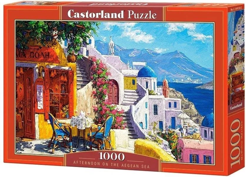 Castorland puzzle odpoledne u egejského moře 1000 dílků