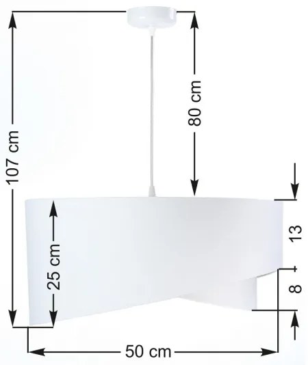Lustr na lanku GALAXY 1xE27/60W/230V