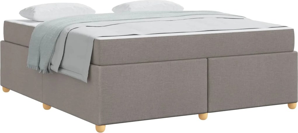 Rám postele Taupe 180 x 200 cm textil 3399374