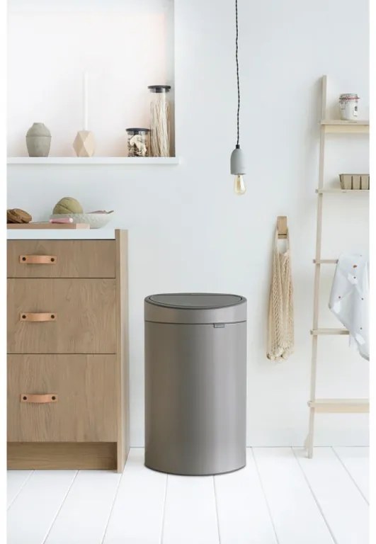 Brabantia Touch Bin 40 L platinová 114908