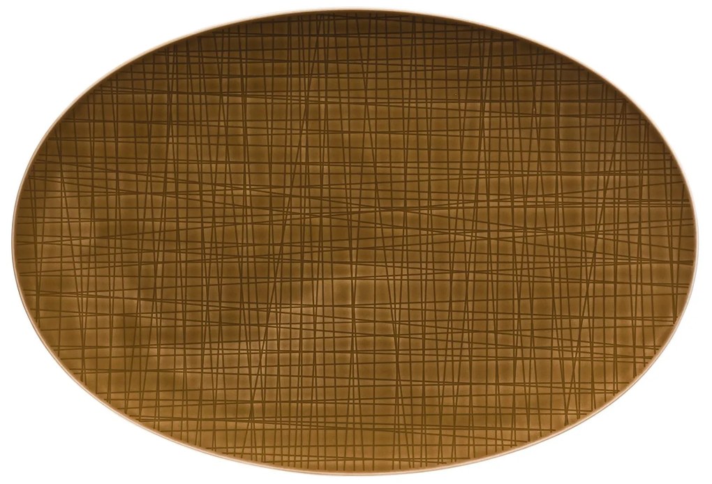 Rosenthal Servírovací talíř 34 x 24 cm Mesh Colours Walnut