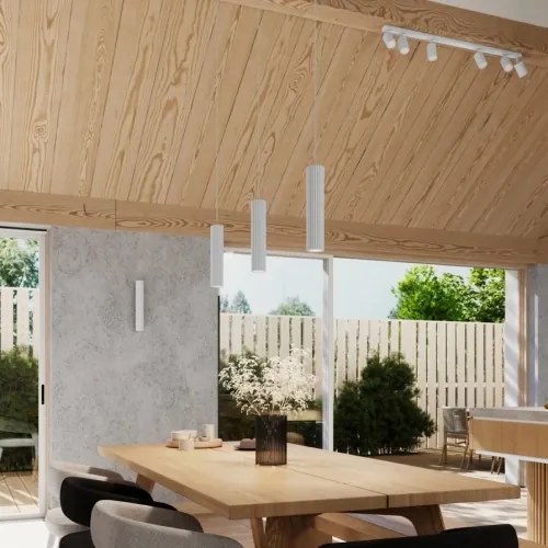 Nástěnné svítidlo SOLLUX KARBON 30 bílá GU10 2x10W bez žárovek SL.1539