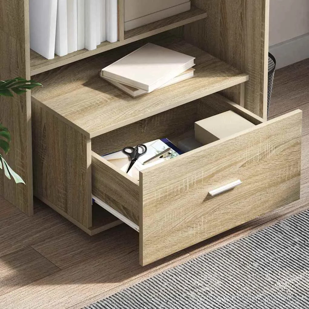 Stůl Sonoma dub Kompozitní dřevo 131,5 x 50 x 106,5 cm 3337267