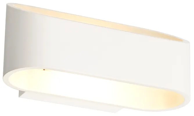 ACA Lighting LED nástěnné dekorativní svítidlo NEPHELE 3W/230V/4000K/295Lm/IP20, matné bílé