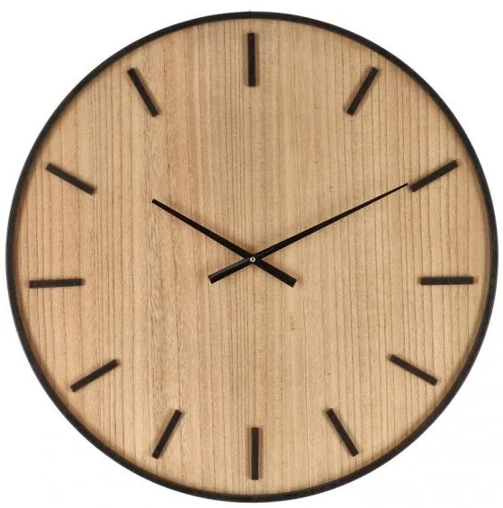 BIZZOTTO Nástěnné hodiny JANVIER černé 70 cm 0182471