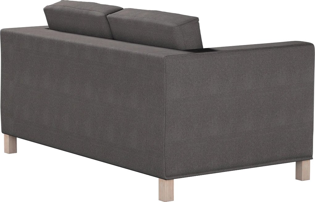 Potah na pohovku IKEA Karlanda 2-místná, krátký barva šedá látka pletený vzor