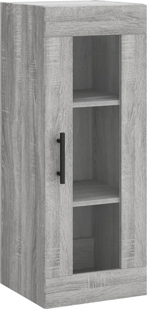 Skříň highboard šedá sonoma 34,5 x 34 x 180 cm kompozitní dřevo 3199391