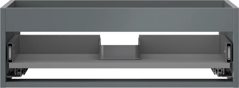 Mexen Box-A, závěsná skříňka 70 cm, 1 zásuvka, grafitová matná, 91AX0-0700-235-1-66