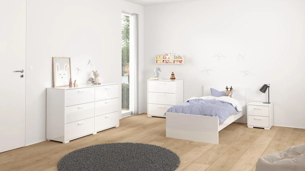 FALCO Komoda Selina 700 bílá