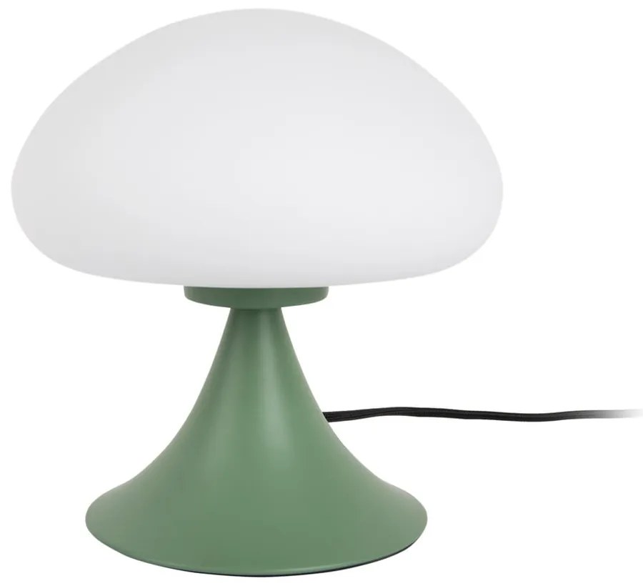 Zelená stolní lampa (výška 21 cm) Hongo – Leitmotiv
