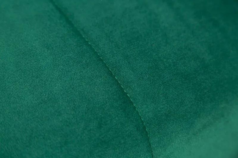 Rozkládací pohovka Petit Beaute 180 cm sametová smaragdově zelená / 40027