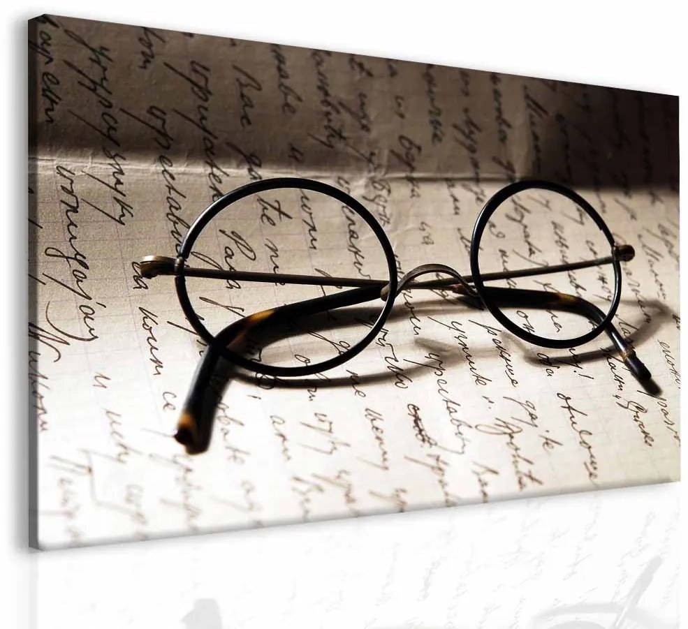 InSmile ® Obraz Harry Potter brýle Velikost: 120x80 cm