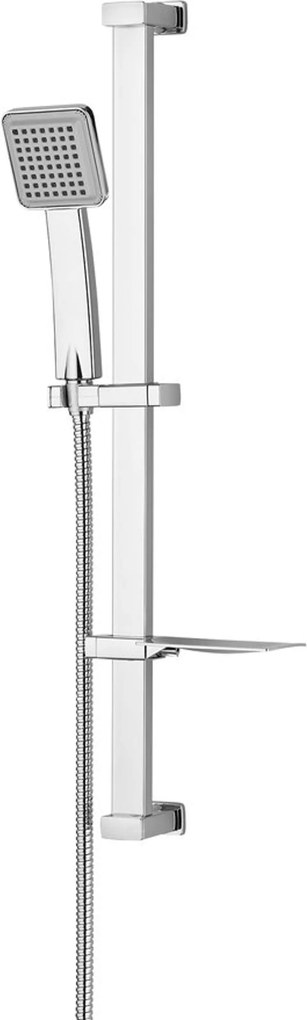 Aqualine Naja - Set sprchové hlavice, tyče a hadice, chrom 11546
