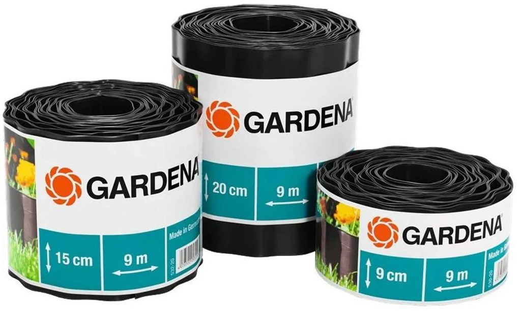 Gardena - Obruba záhonů 15 cm, délka 9 m, hnědá 0532-20