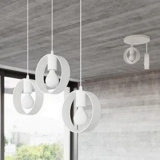 Závěsné svítidlo SOLLUX TITRAN 3 bílé E27 3x60W bez žárovky SL.1138