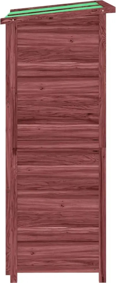 Zahradní přístřešek na nářadí moka 83x57x140 cm masiv borovice 172242