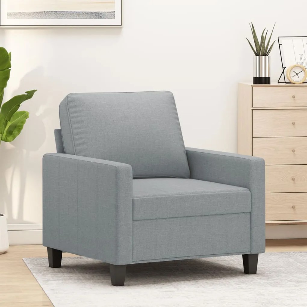 Křeslo světle žluté 60 cm textil