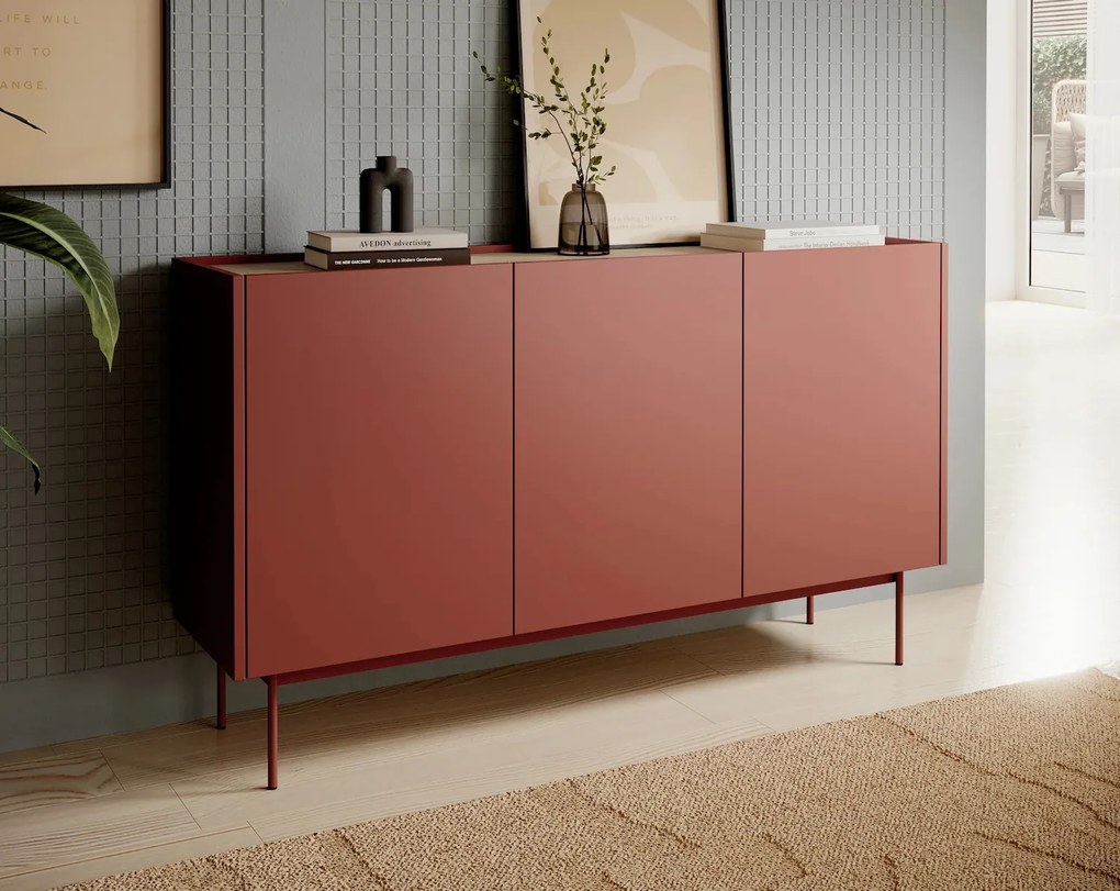 Komoda COLOR K144 - červená