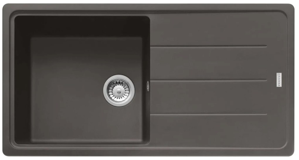 Franke Basis - Fragranitový dřez BFG 611, 97x50 cm, šedá břidlice 114.0713.947