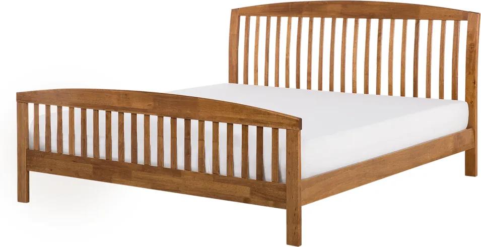 Klasická dřevěná manželská postel 160x200 cm - CASTRES