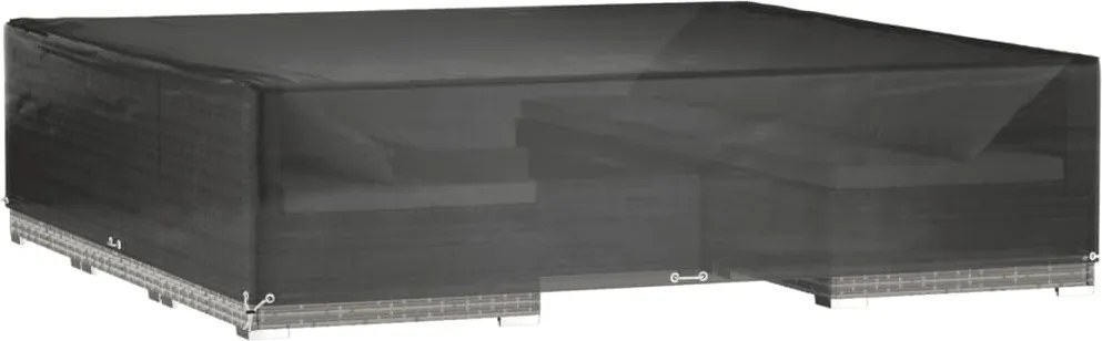 Plachta na zahradní nábytek se 16 očky 240x240x55 cm čtvercová 319300