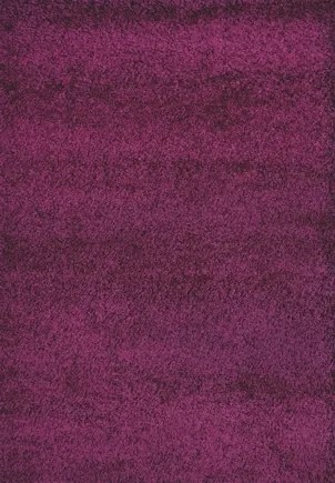 Medipa (Merinos), Kusový Koberec Shaggy Plus Purple 957, 160x230, fialová, ložnice