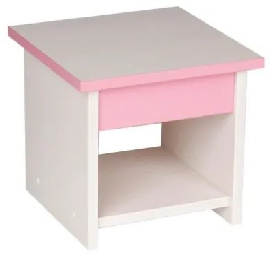 Dětská stolička CR127, růžová-bílá BRADOP