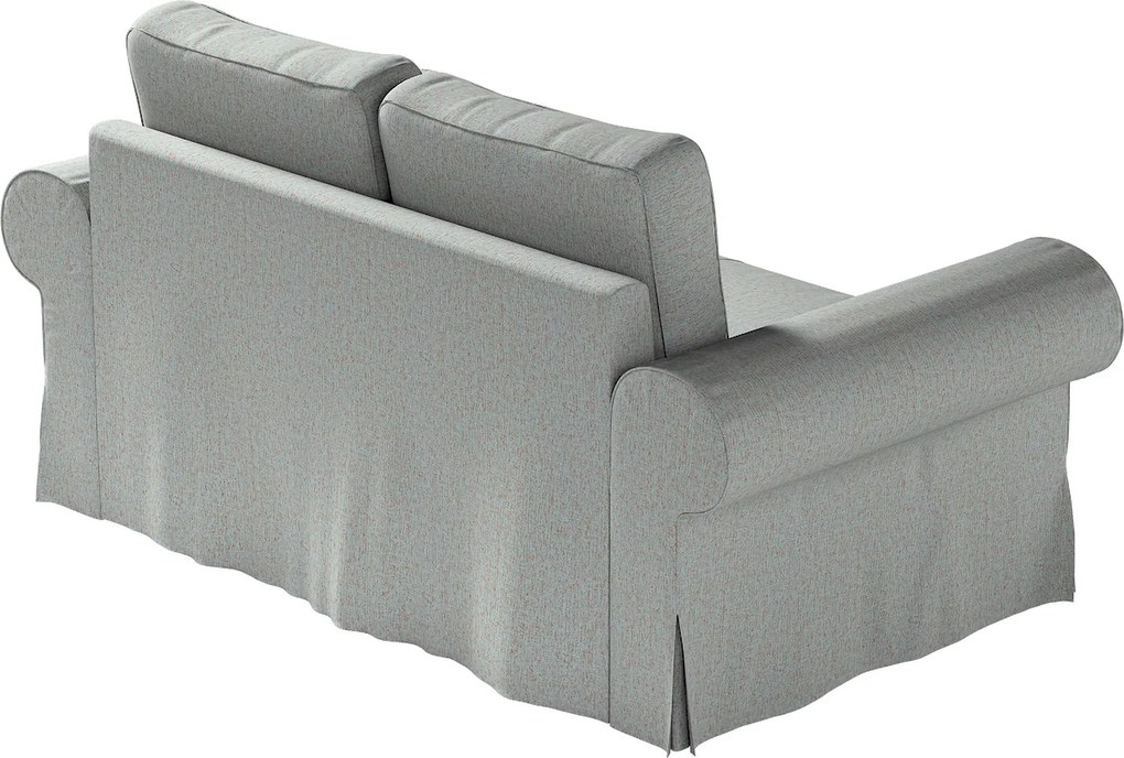 Potah na pohovku IKEA Backabro 2-místná, rozkládací barva modrá látka pletený vzor