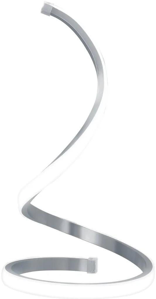 Rabalux LED stolní lampička ANAIS 4,8W | 200lm | 4000K | IP20 - stříbrná