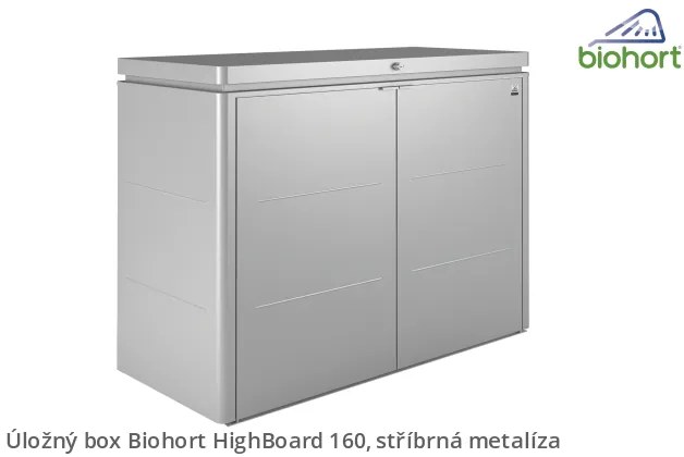 Biohort Úložný box HighBoard 160 Barva: tmavě šedá metalíza